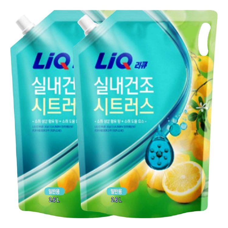 리큐 실내건조 시트러스 일반용 리필 26l X 2개 홈플러스 택배배송