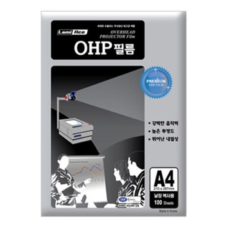 라미에이스 Nc311ad4d91 Ohp필름 복사용 A4 100mic 100매 홈플러스 택배배송
