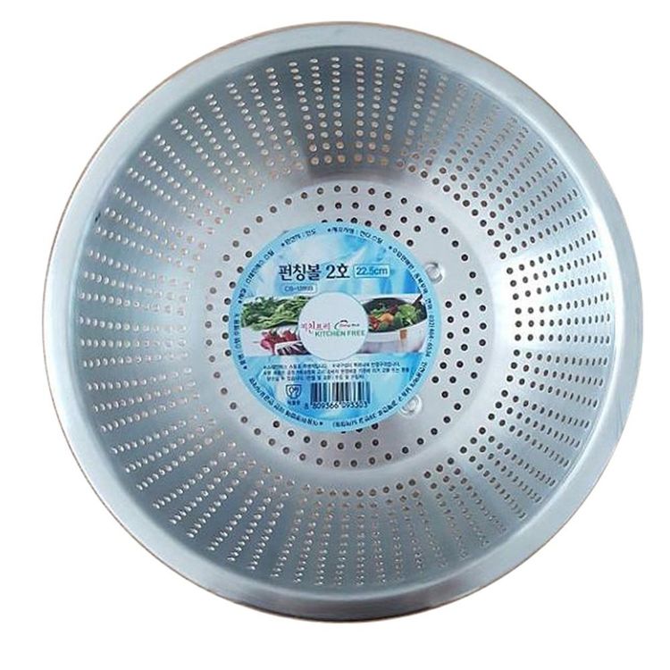 스텐 실용적인 N61635ca3d6 야채 바구니 채반 소쿠리 스텐펀칭볼 2호 225cm 홈플러스 택배배송