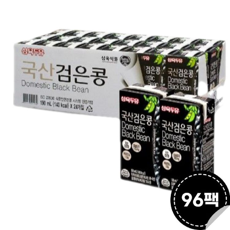 삼육두유 국산 검은콩 두유 190ml x 96개 | 홈플러스 판매자택배