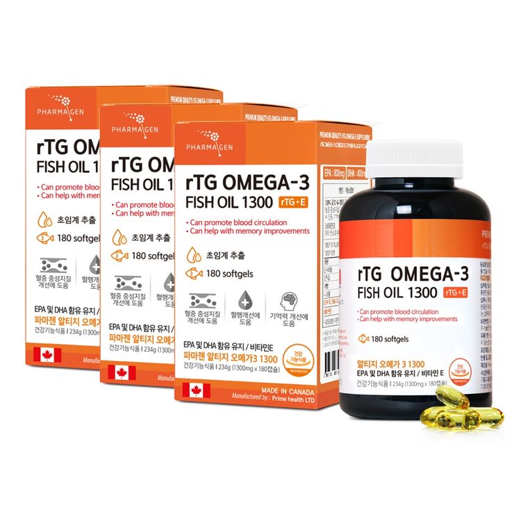 파마젠 비타민e 포함 알티지 오메가3 1300mg 540캡슐 홈플러스 택배배송