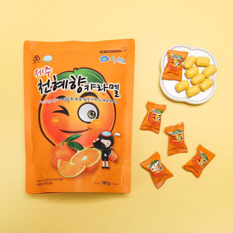 제주 천혜향 카라멜 180g 제주도기념품 캠핑 간식 홈플러스 택배배송