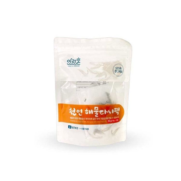 천연육수 해물 다시팩 30g육수팩 조미료 멸치육수 다시마육수 홈플러스 택배배송