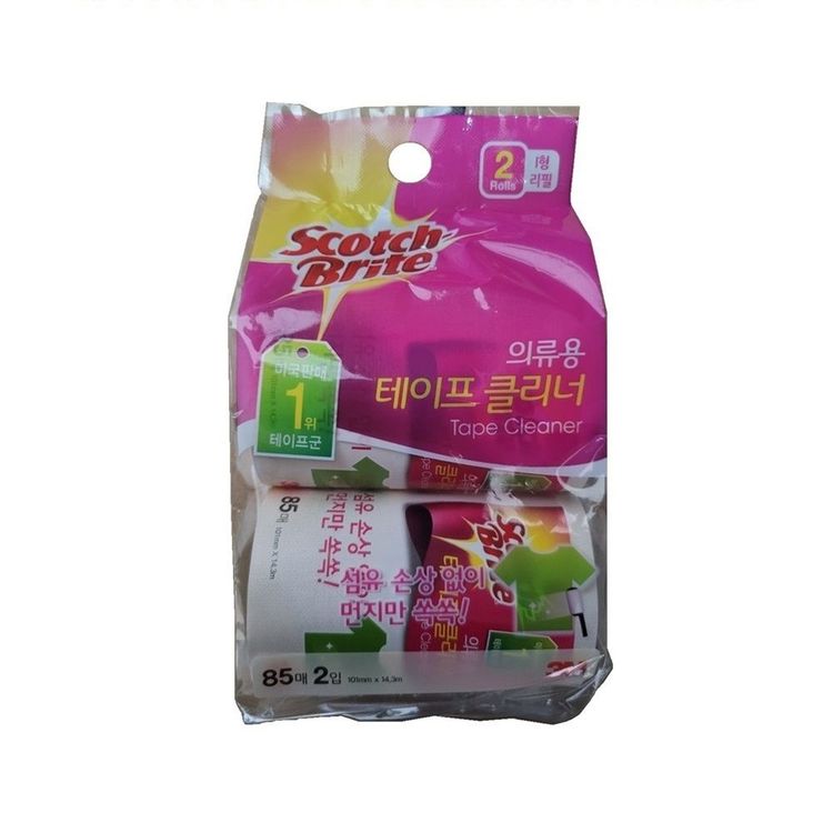 스카치브라이트 Nb232a90ff1 의류용 테이프클리너 리필2입85매 홈플러스 택배배송