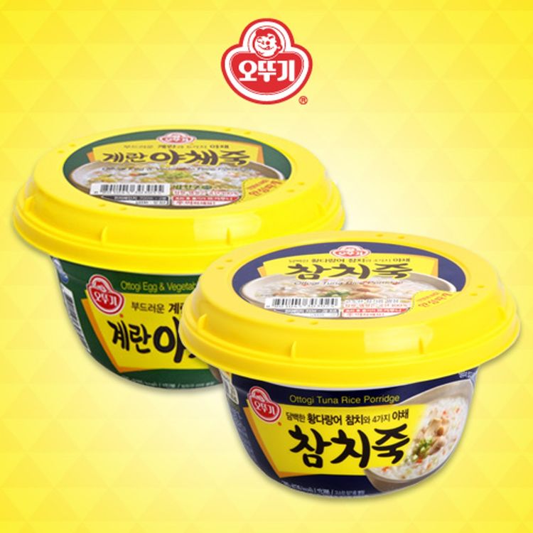 [오뚜기] 오뚜기 계란야채죽 285g x 6개 + 오뚜기 참치죽 285g x 6개 | 홈플러스 택배배송