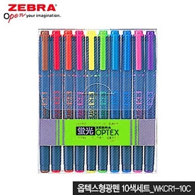 옵텍스형광펜10색세트 n8241066616 WKCR1-10C (Set)5-4 형광펜 사 | 홈플러스 택배배송