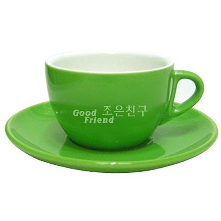 도자기 카푸치노 그린 커피잔 커피컵 머그컵 머그잔 홈플러스 택배배송