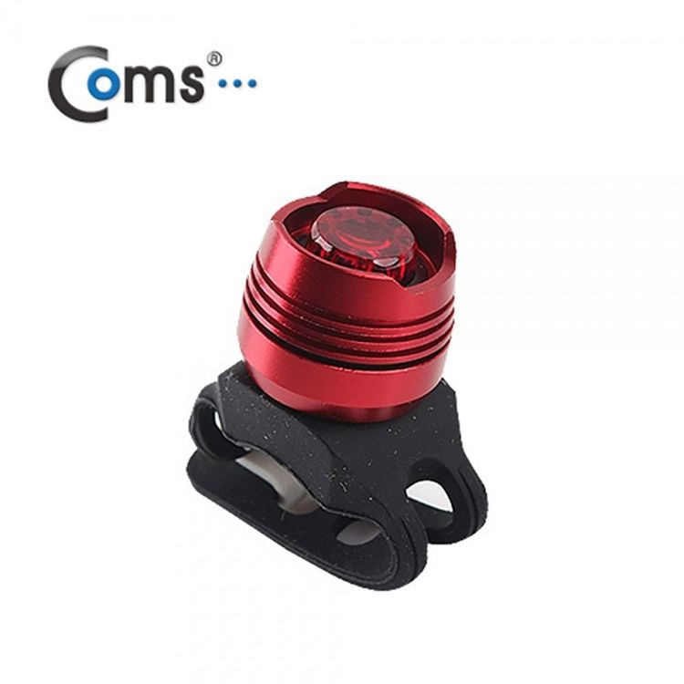 Coms 자전거 안전 점멸기 Red Color 컴퓨터용품 홈플러스 택배배송