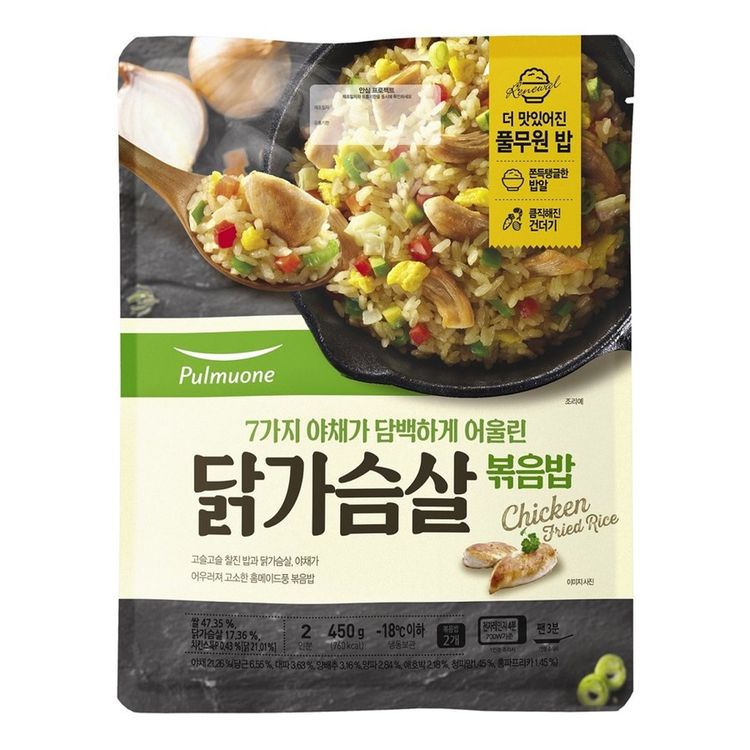 풀무원 7가지야채와 닭가슴살 볶음밥 450g 홈플러스
