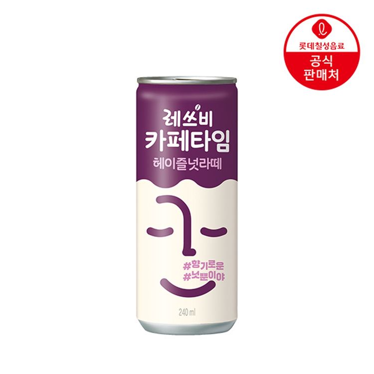 롯데 레쓰비 카페타임 헤이즐넛라떼 240ml X 30캔 홈플러스 택배배송