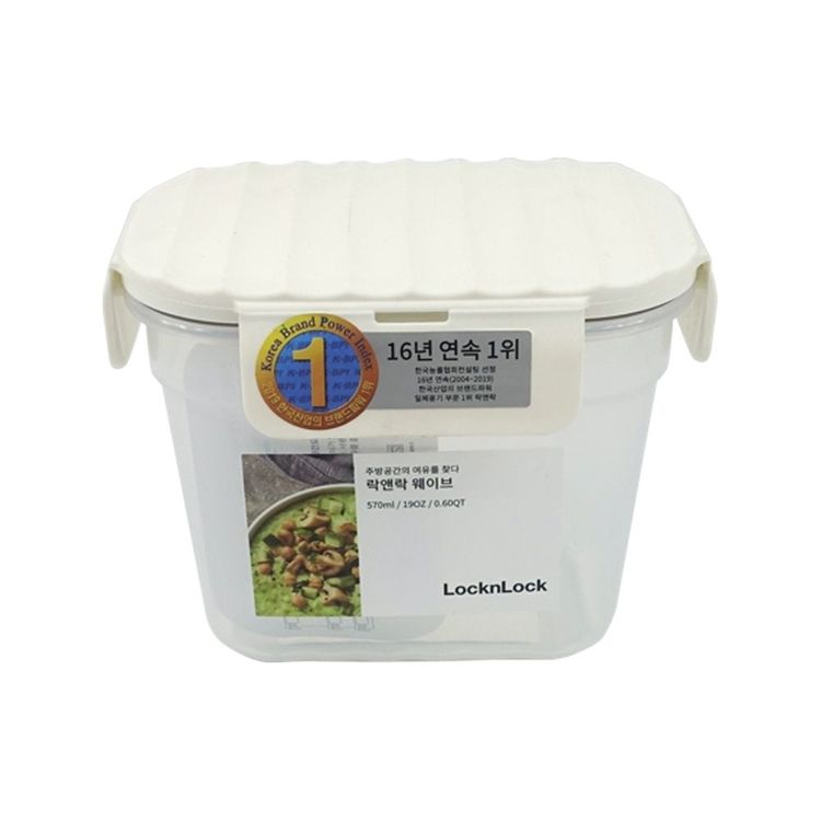 락앤락 실용적인 N61439c7494 웨이브 570ml Wht Lwc202 반투명용기 밀폐 홈플러스 택배배송