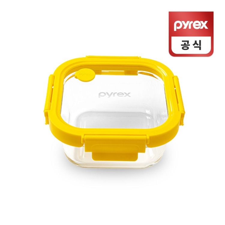 파이렉스 스팀 앤 올 글라스 밀폐용기 정사각 520ml 홈플러스 택배배송