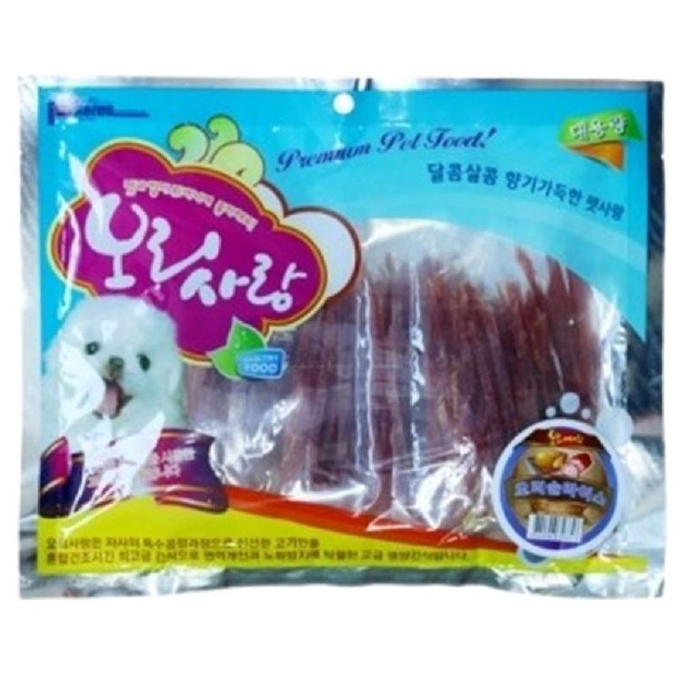 강아지 오리슬라이스 400g 1p 애견 영양 육포 간식 홈플러스 택배배송