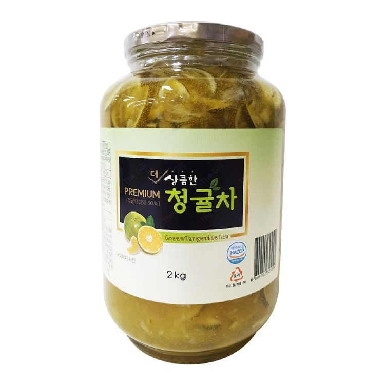 한정상품 더상큼한 과일티 청귤차 청귤에이드 2kg 홈플러스 택배배송