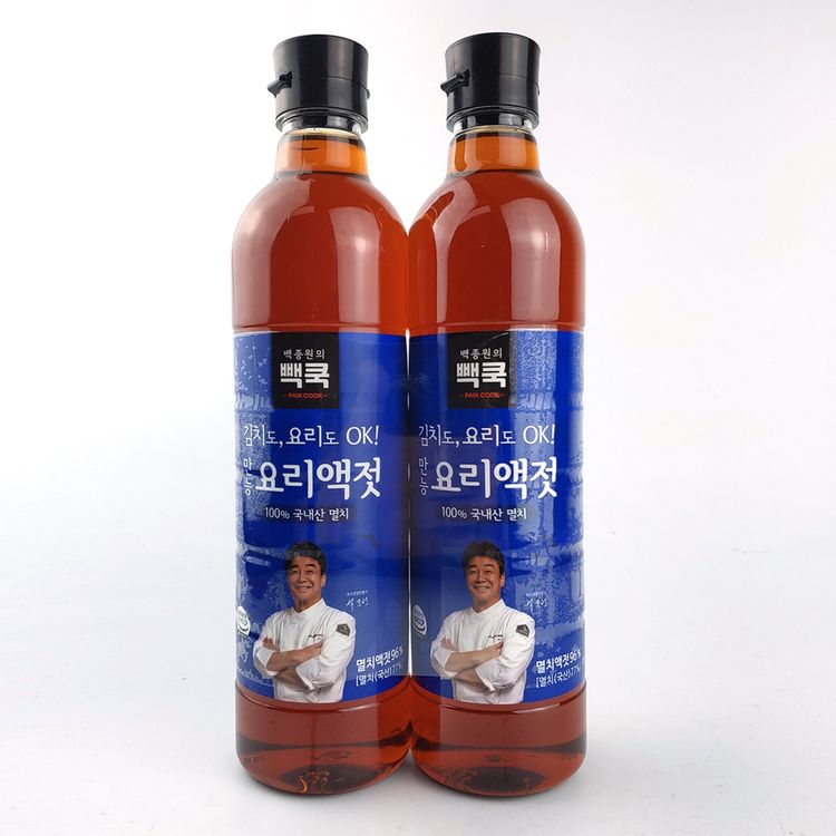 Costco 빽쿡 백종원 만능 요리 액젓2kg1kg X 2개 국내산 멸치 액젓 홈플러스 판매자택배