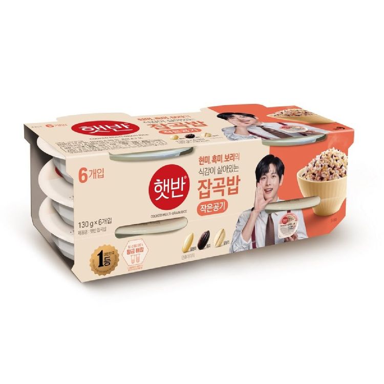 CJ 햇반 작은 잡곡밥 130G*6 | 홈플러스