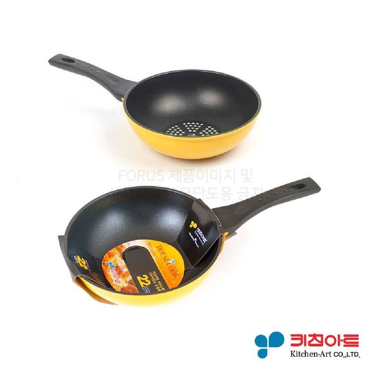 키친아트 하우스쿡 칼라 궁중팬 22cm 웍 볶음팬 중식 홈플러스 택배배송