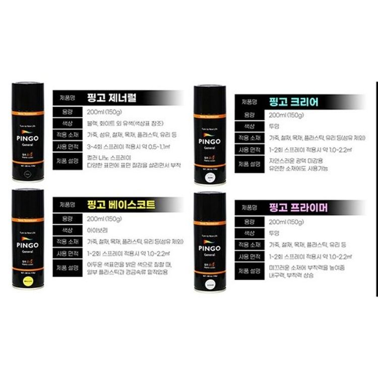 핑고스프레이 크리어 200ml 노루 홈플러스 택배배송