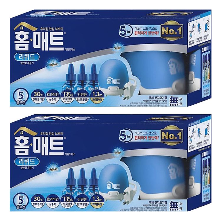 홈매트 코드형 훈증기 리퀴드에스 135일 X 2개 홈플러스 택배배송