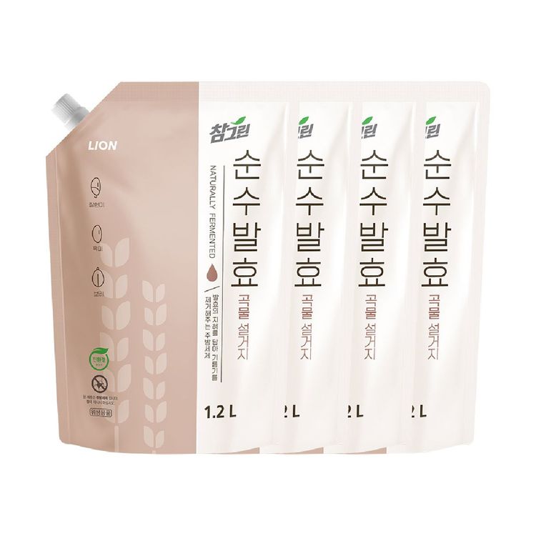 참그린 순수발효 곡물 12l 리필 X 4개 홈플러스 택배배송