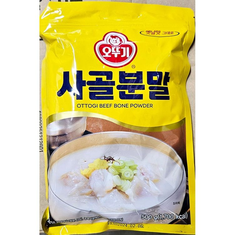 오뚜기 조미 사골분말 500g X6개 식당 업소용 전문 홈플러스 택배배송