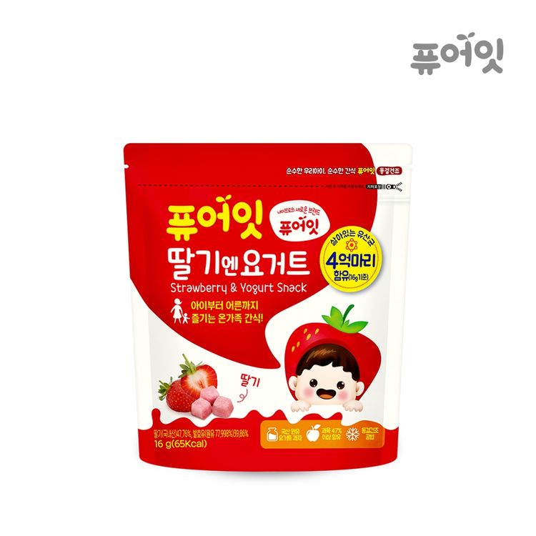 퓨어잇 동결건조 딸기엔요거트 홈플러스 택배배송