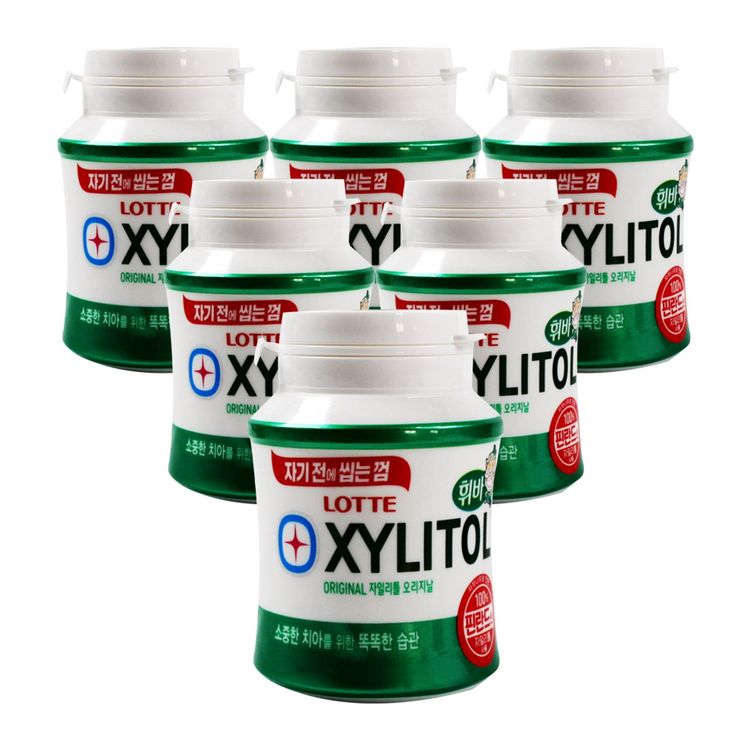롯데 자일리톨 용기 87g 6입 홈플러스 택배배송