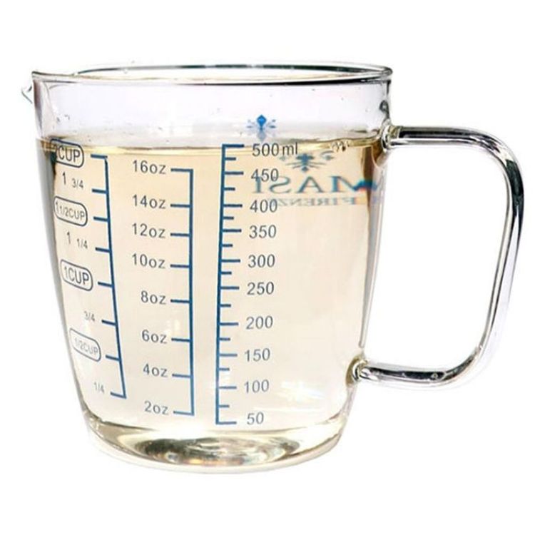 마시피렌체 실용적인 N6153961e66 유리 계량컵 비커컵 베이킹 계량컵 500ml 홈플러스 택배배송