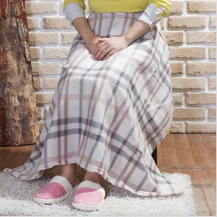 포근이 휴대용 블랭킷 사무실 무릎담요110x80 체크 홈플러스 택배배송