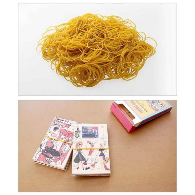 1세트 노란고무줄 고무밴드 노랑고무줄 300g 고정밴드 홈플러스 택배배송