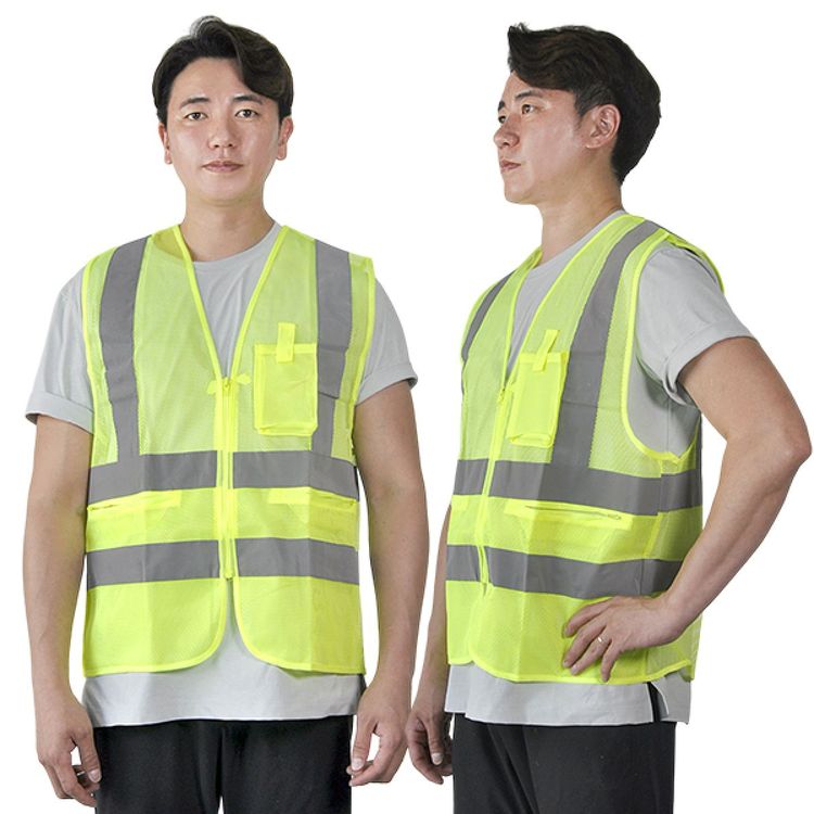 매직크린 메쉬 형광 안전조끼 연두형광 2xl 홈플러스 택배배송