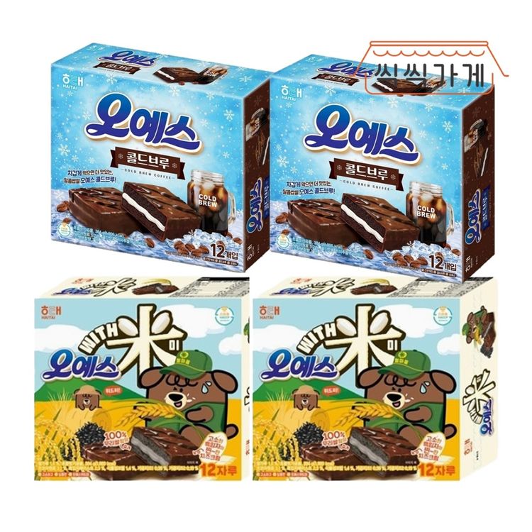 씩씩가게 오예스 콜드브루 384g X 2ea 위드미 384g X 2ea 홈플러스 택배배송