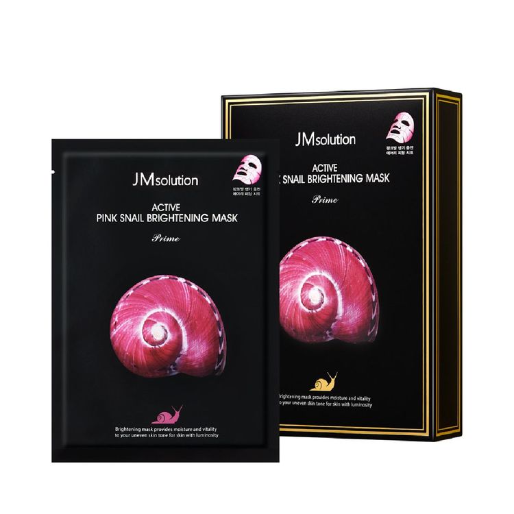 제이엠솔루션 액티브 핑크 스네일 브라이트닝 마스크 프라임 10pcs 30ml10ea 홈플러스 택배배송