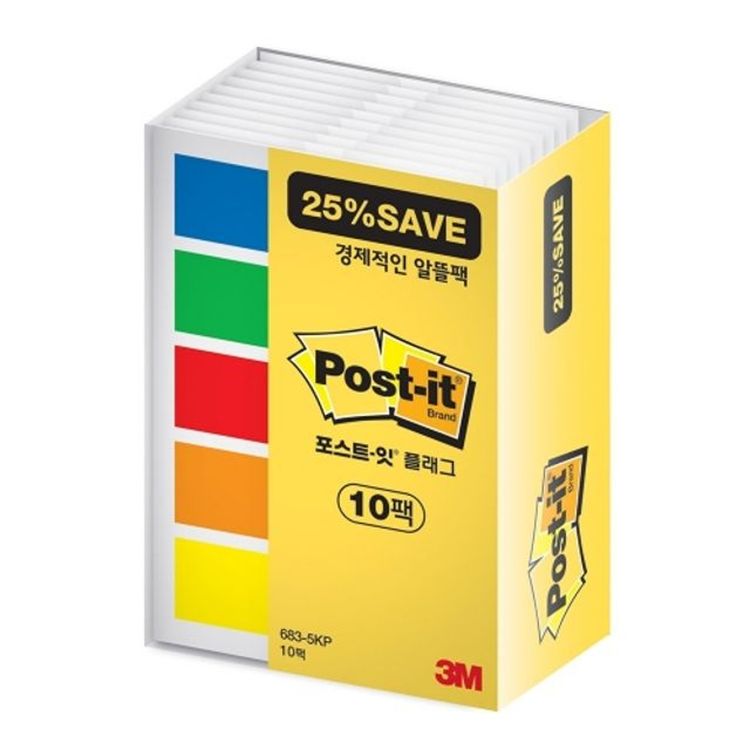 3m 포스트잇 플래그 683 5kp 알뜰팩saving Pack 홈플러스 택배배송