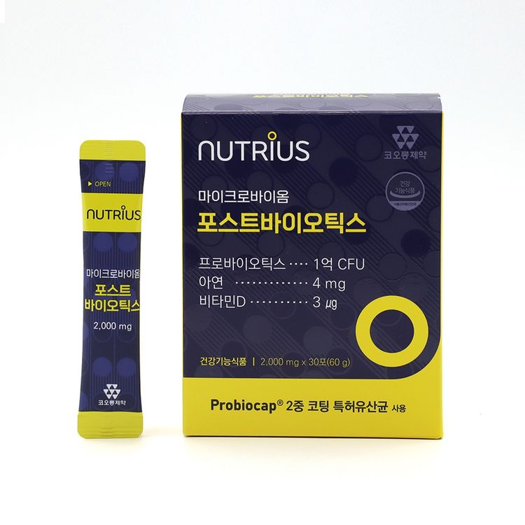 코오롱제약 마이크로바이옴 포스트바이오틱스 30포 홈플러스 택배배송