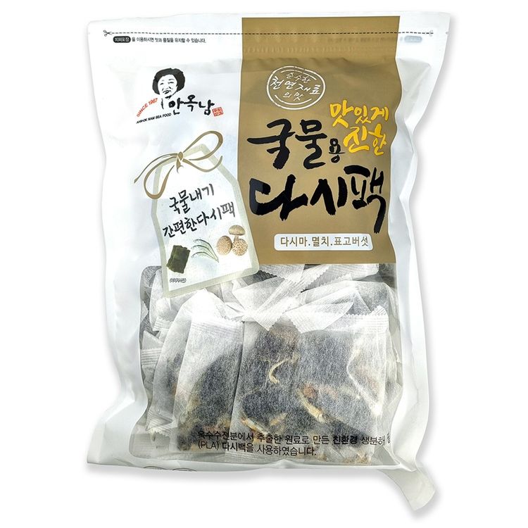 Costco 안옥남 맛있게 진한 국물용 다시팩 17g X 30팩 다시마 멸치 표고버섯 육수 홈플러스 택배배송