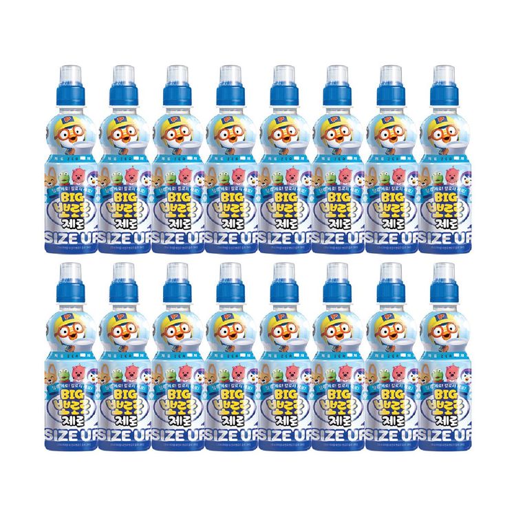 제로 빅 뽀로로음료 밀크 350ml X16개 홈플러스 택배배송