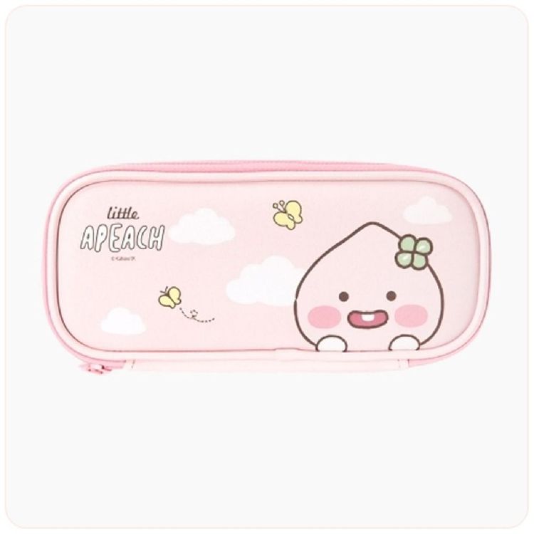 카카오 리틀프렌즈 슬림 펜슬파우치 어피치 1개 홈플러스 택배배송