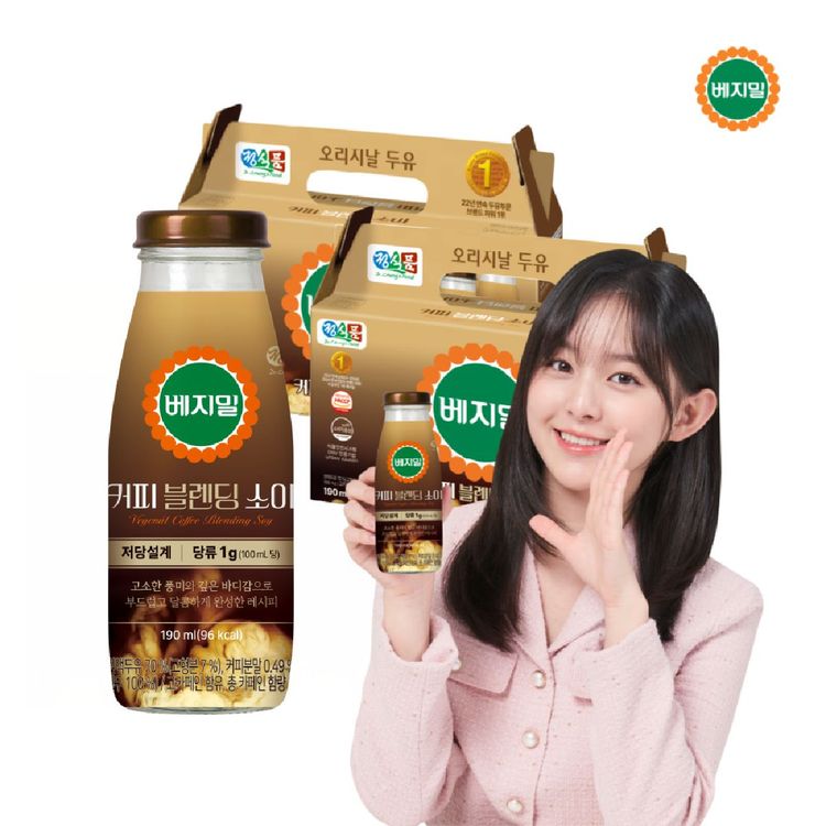 (V) [신규출시] 베지밀 커피블렌딩 소이 190mL*20입 베지밀 커피 두유 최초 출시 | 홈플러스 판매자택배