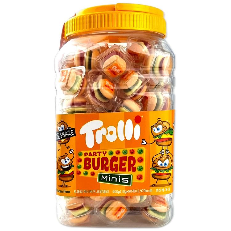 트롤리미니버거모양젤리900g10gx90개햄버거 홈플러스 택배배송