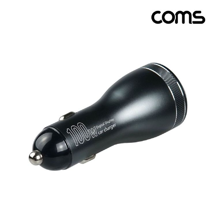 Coms 100w 차량용 시가 전원 어댑터 Qc30 Pd 홈플러스 택배배송