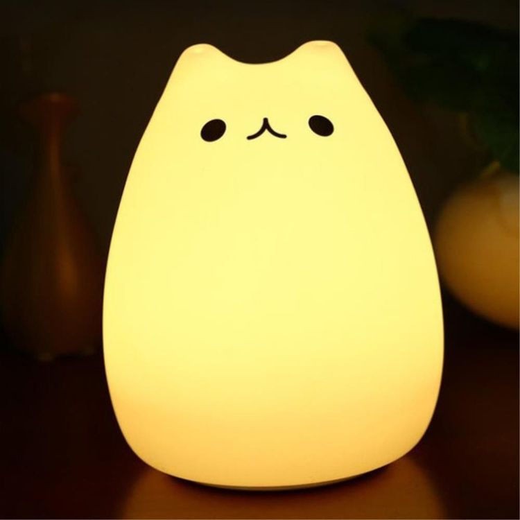 아이방 실용적인 N72037467c7 실리콘 고양이 터치등 수면등 취침등 거실 홈플러스 택배배송