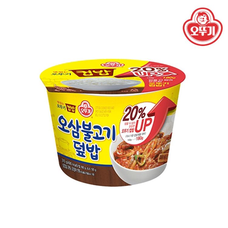 오뚜기 맛있는 오뚜기 컵밥 오삼불고기덮밥 310g X 12개 홈플러스 택배배송