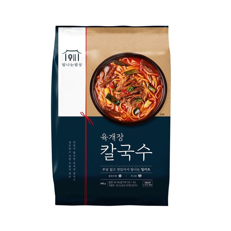 프레시지 탐나는밥상 육개장칼국수 홈플러스 택배배송