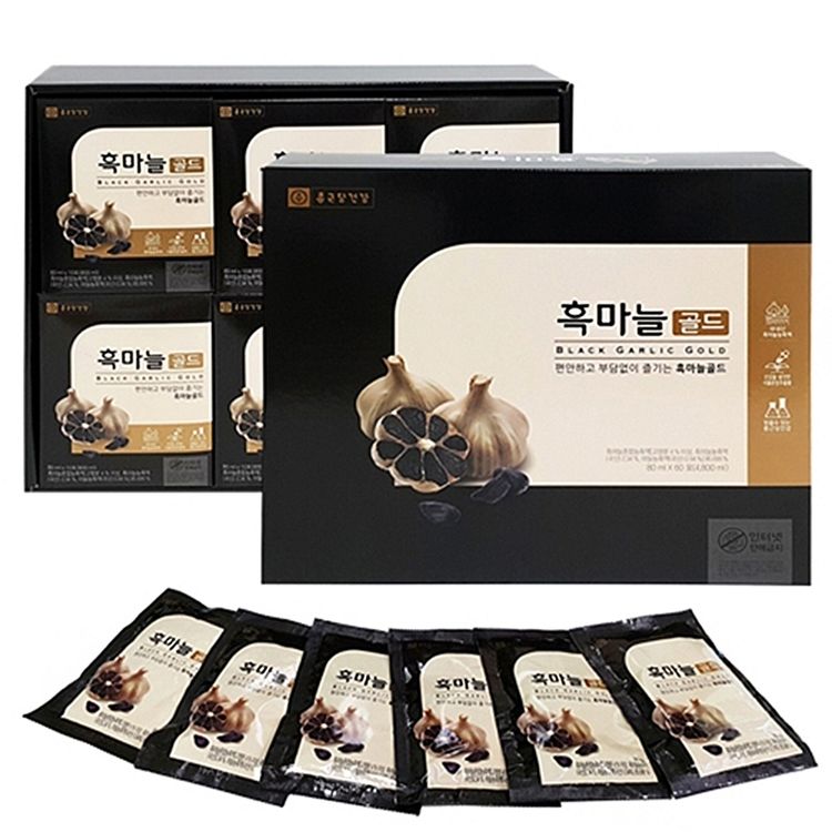 종근당건강 흑마늘 골드 즙 60포 선물세트 홈플러스 택배배송