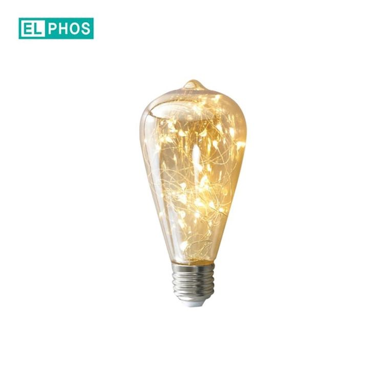 엘포스 N108494a1fa Led 장식용백열다마 St64 은하수 2w 전구색 홈플러스 택배배송