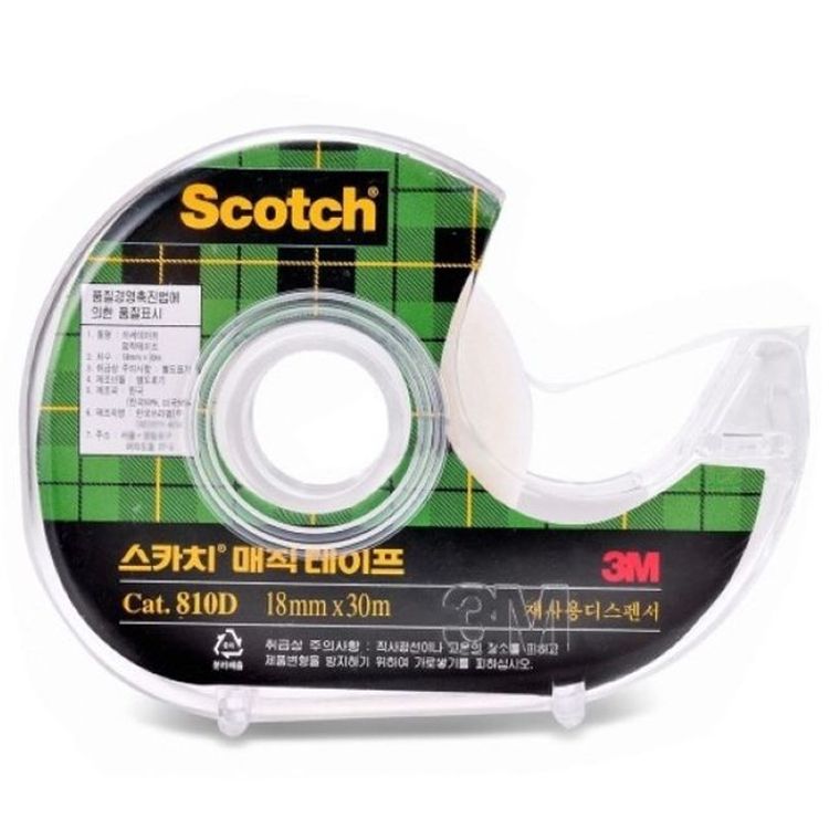 3M 스카치 매직테이프 810D 1830 (18mm x 30M) | 홈플러스 판매자택배