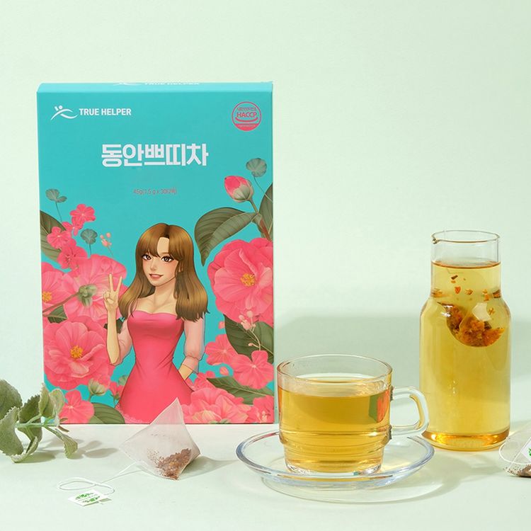 트루헬퍼 동안쁘띠차 티백 15g X 30t X 1개 호박율무팥우엉 홈플러스 택배배송