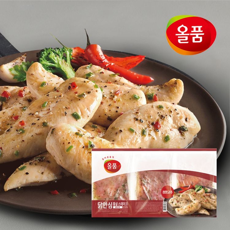 올품 닭안심 스테이크 청양고추 18kg 냉동300gx6개 홈플러스 택배배송