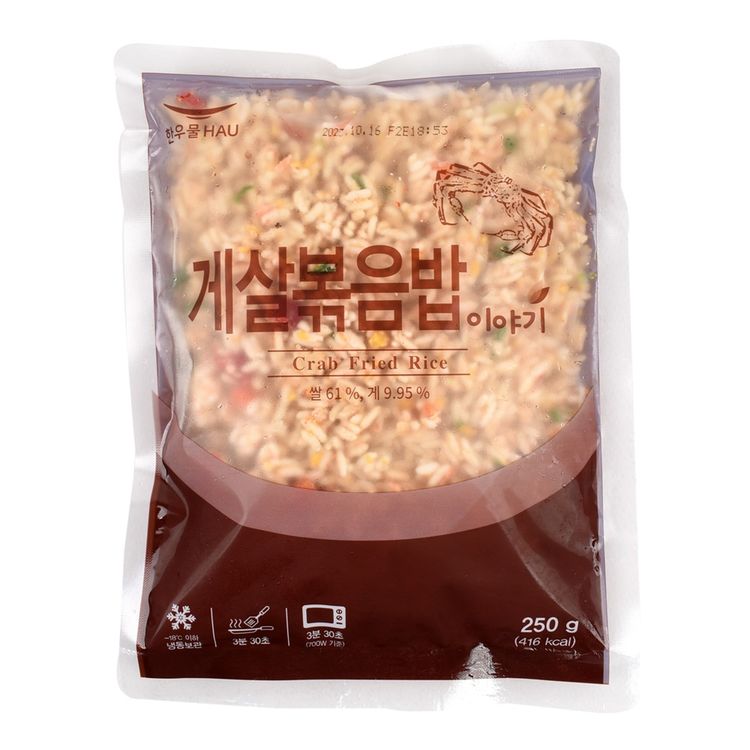 한우물 게살볶음밥 250g X 6봉 홈플러스 택배배송
